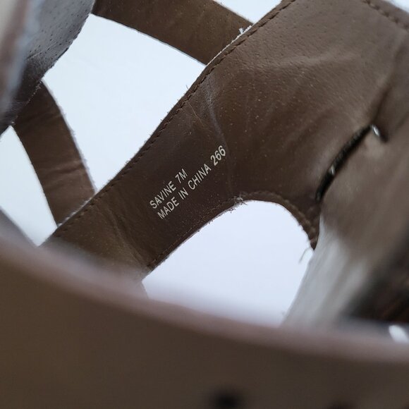 Steve Maden | Shoes | Steve Madine Savine Sandals Womens Size 7m ...